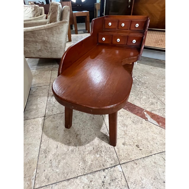 Early 20th Century Primitive American Cobbler’s Bench Coffee Table ...