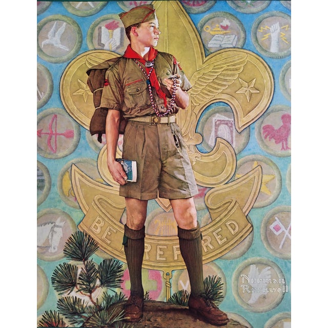 1950s Boy Scout of America Poster Art Print | Chairish