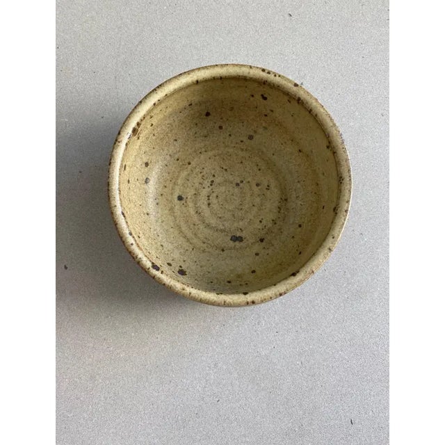 1970s Small Decorative Pottery Bowl | Chairish