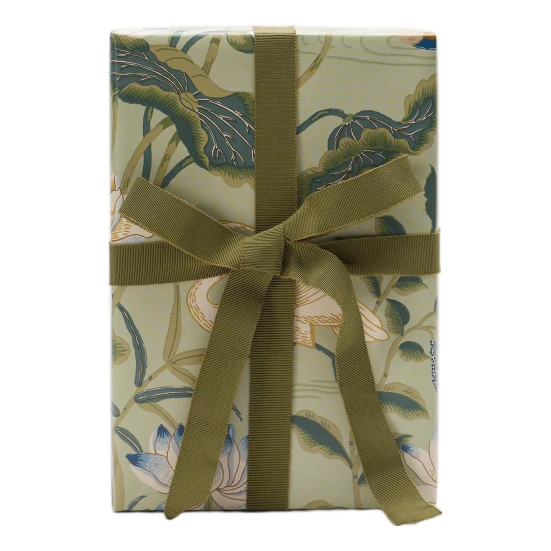 Lotus Garden Wrapping Paper | Chairish