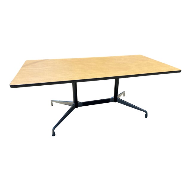 Vintage Mid Century Modern Herman Miller Eames Conference Table | Chairish