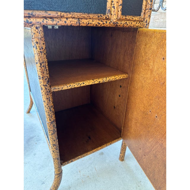 E. Murio Manila Refinished Chippendale Rattan Slant Top Desk, Aesthetic ...