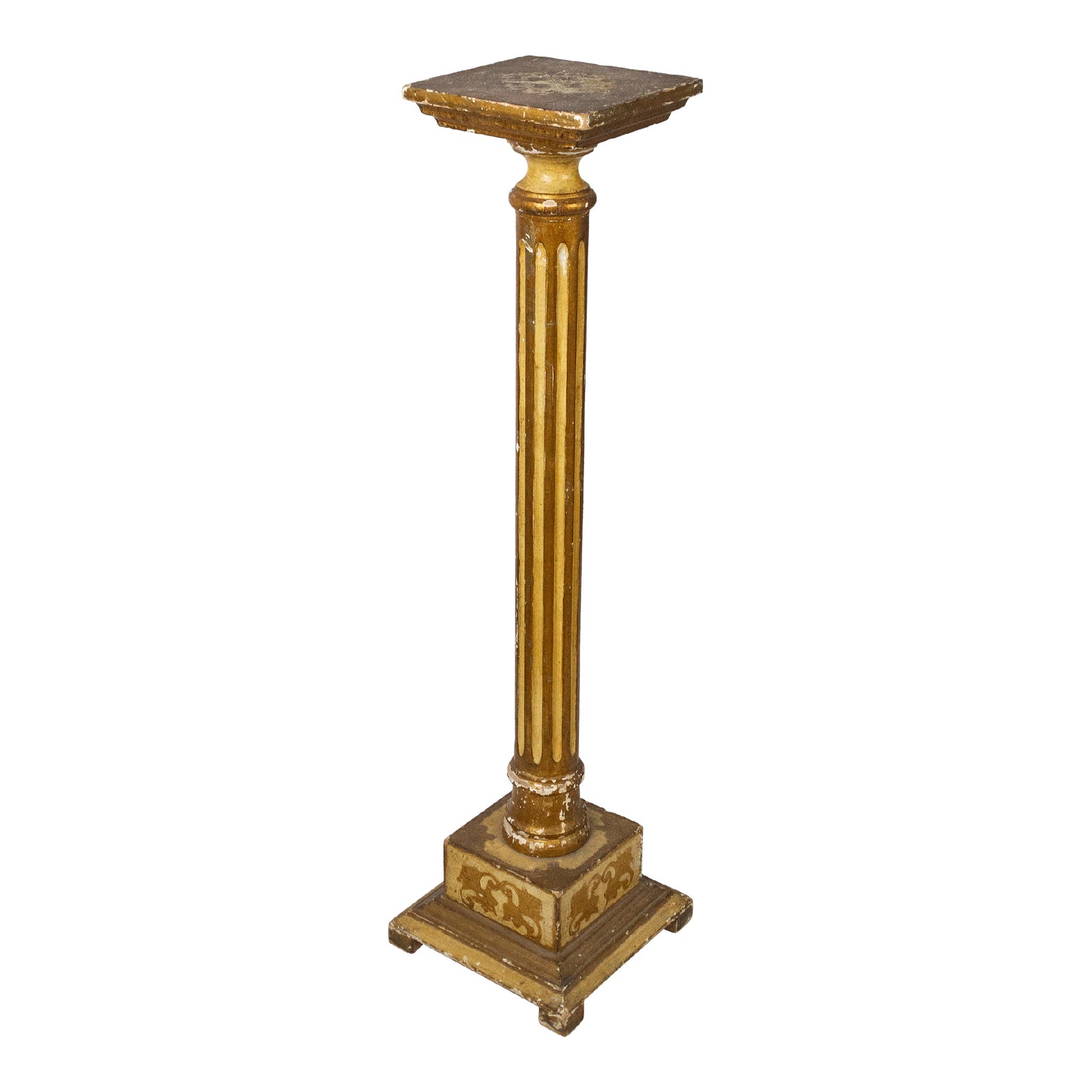 Gilted Italian Plant Stand | Chairish