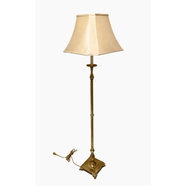 Frederick Cooper Traditional Brass Floor Lamp Chairish
