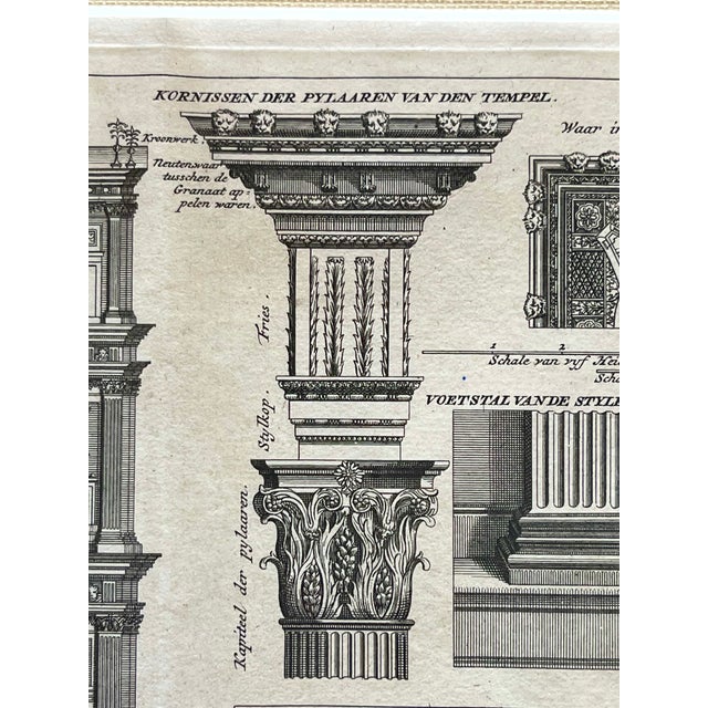 18th C. Augustin Calmet (1672-1757) Architectural Rendering, Solomon's ...