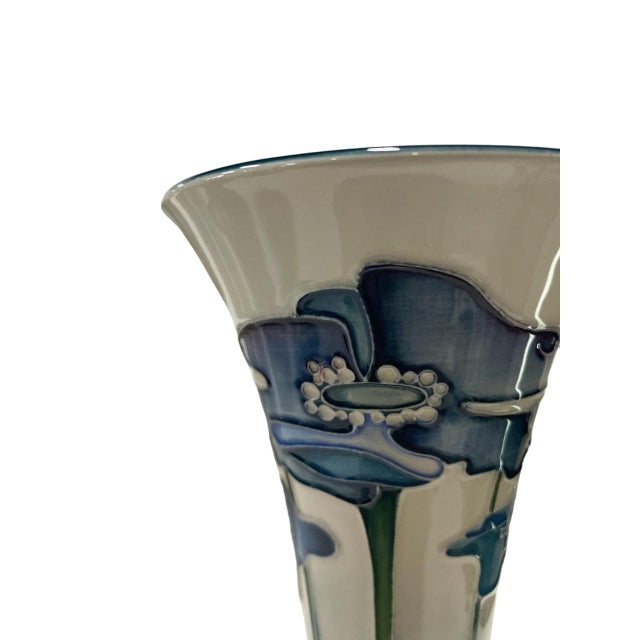 Moorcroft Pottery Blue Heaven Trial Vase, Designed by Nicola Slaney ...
