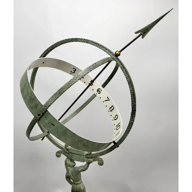 Vintage Swedish Sun Clock or Armillary Sun Dial Attributed to Sune ...