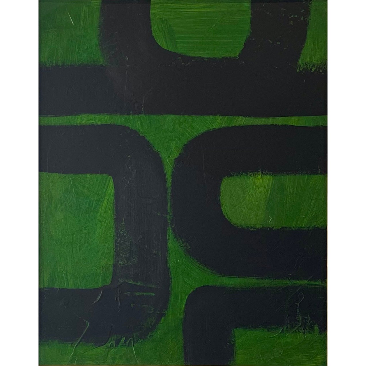 Lime No 1 by Murray Duncan - Original Abstract Mix Media Painting ...