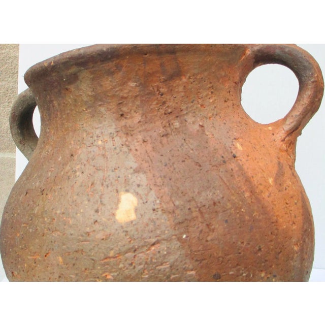 Stone Ware Native Storage Jar. | Chairish