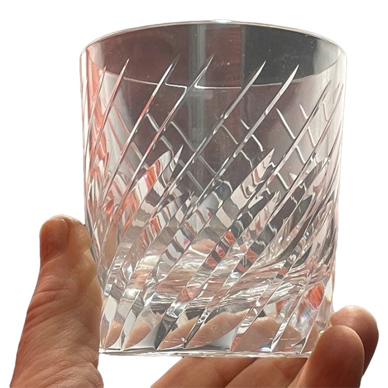 1980s Royal Brierley | Set of 8 Signed Rbr38 Old Fashioned Crystal ...