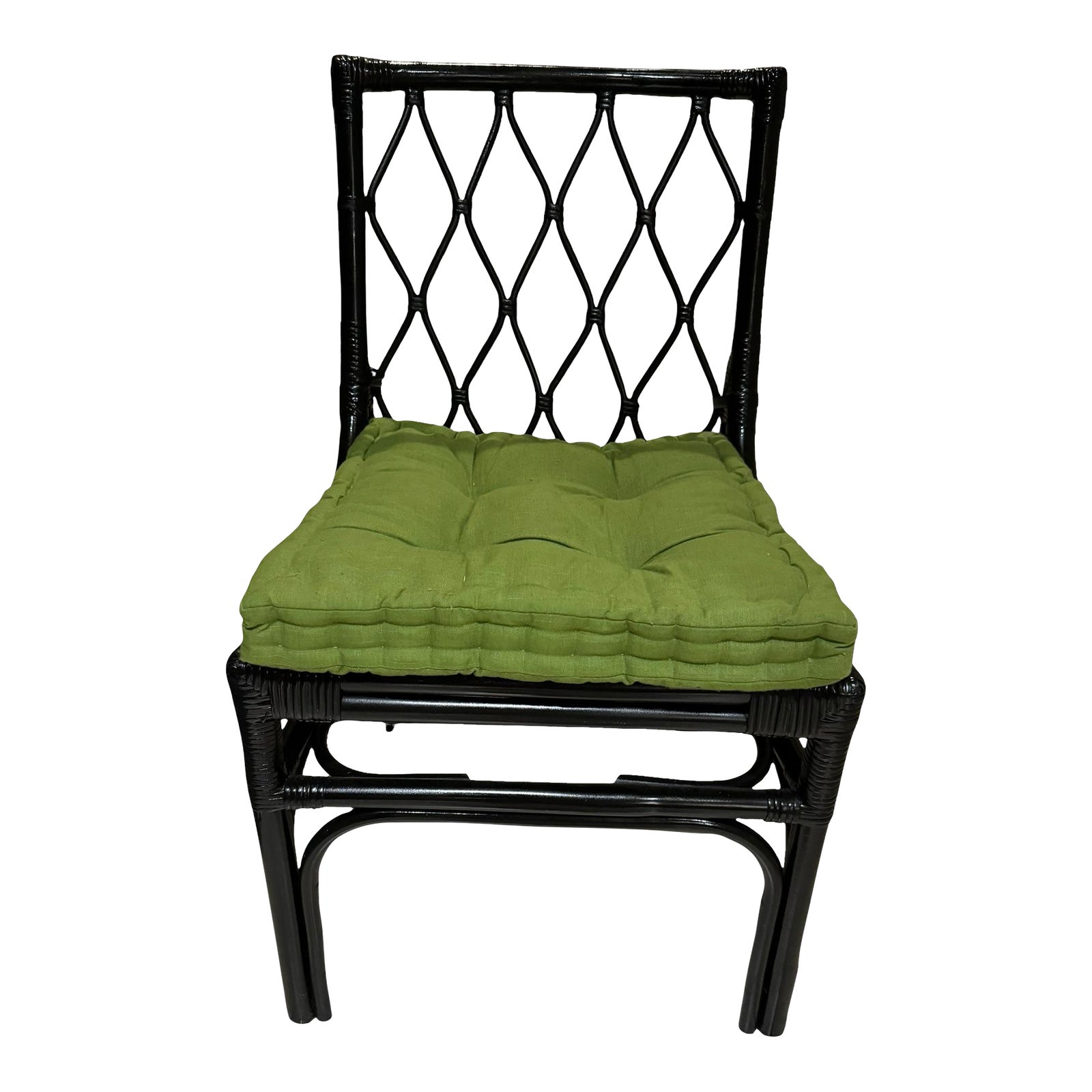 Westmoreland Cross Back Side Chair | Chairish