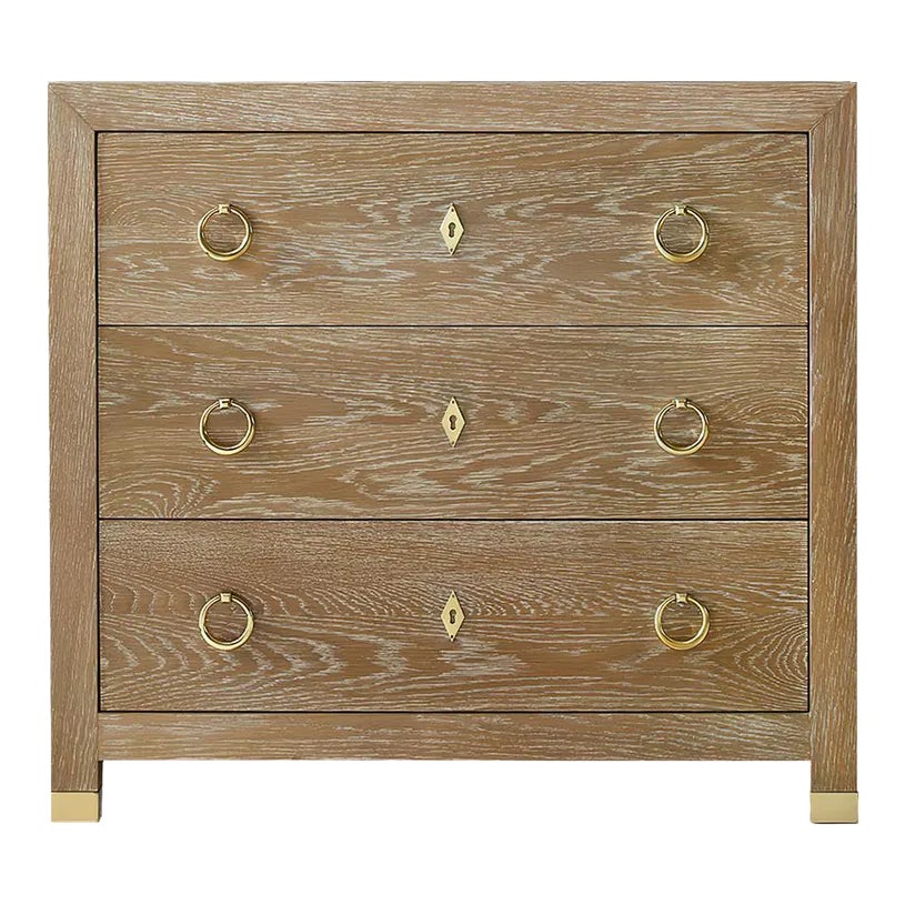 Light Oak Modern Chest of Drawers | Chairish
