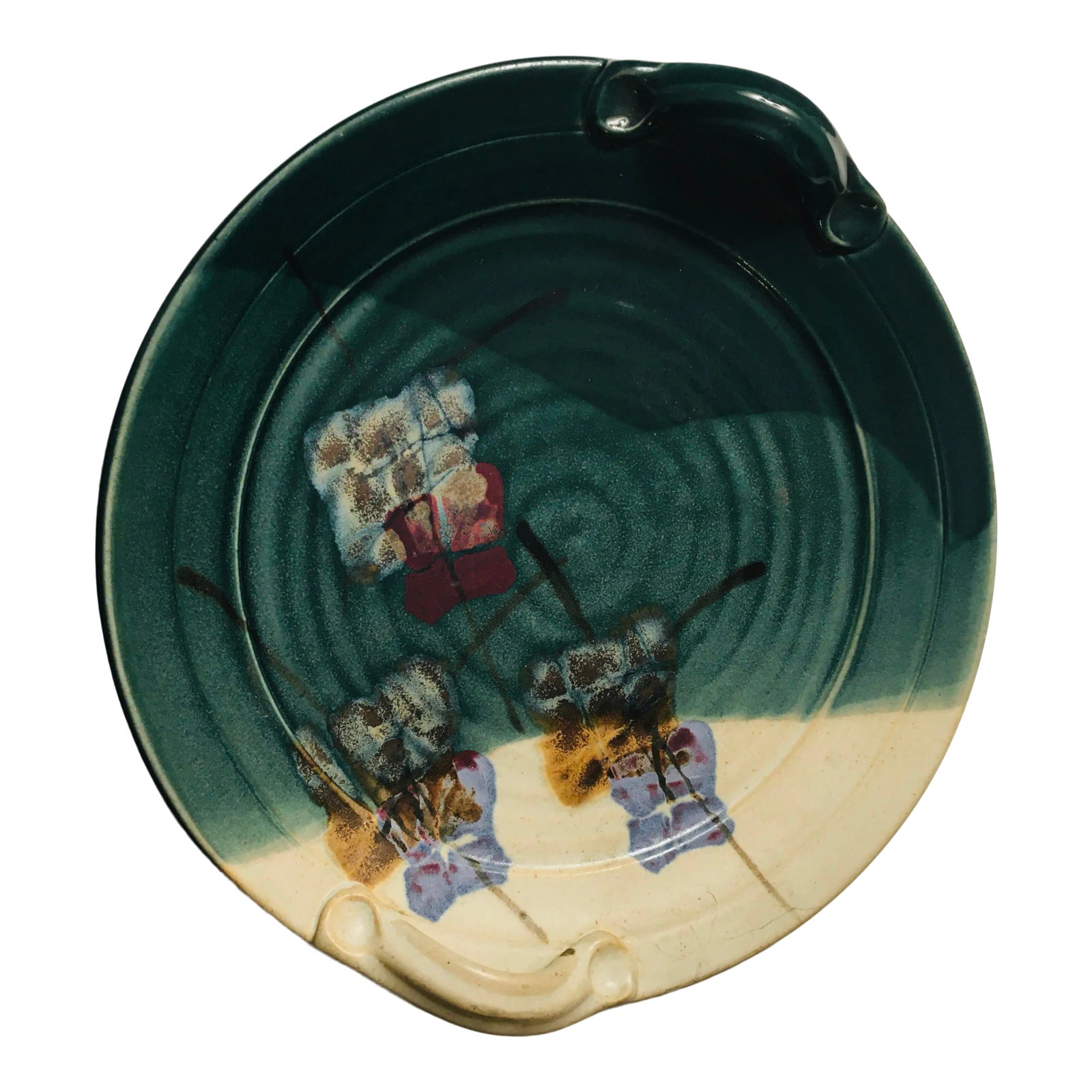 1980s Mid-Century Studio Pottery Charger | Chairish