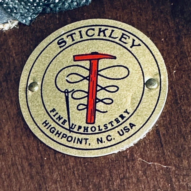 Stickley Fine Upholstery Pinehurst Wing Chair Model 96-9706-Ch | Chairish