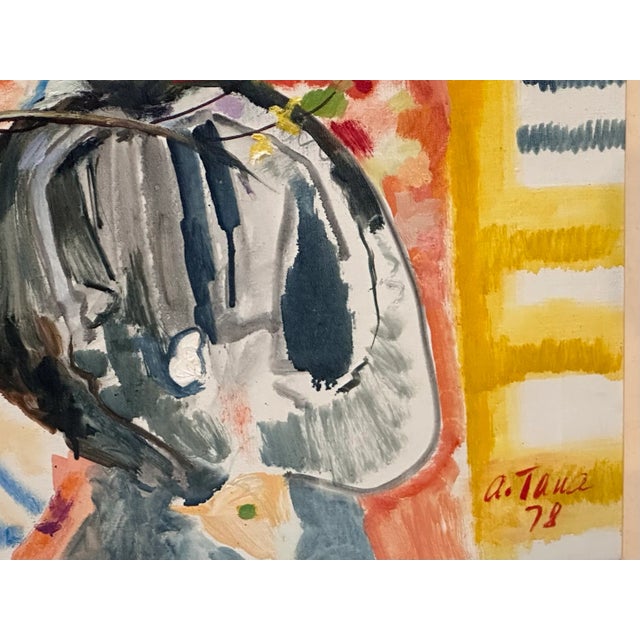 Original Andrea Tana Impressionist Abstract Oil Painting | Chairish