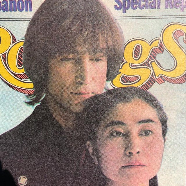 Rolling Stone Yoko Ono And John Lennon Original October 14 1982 Magazine Chairish