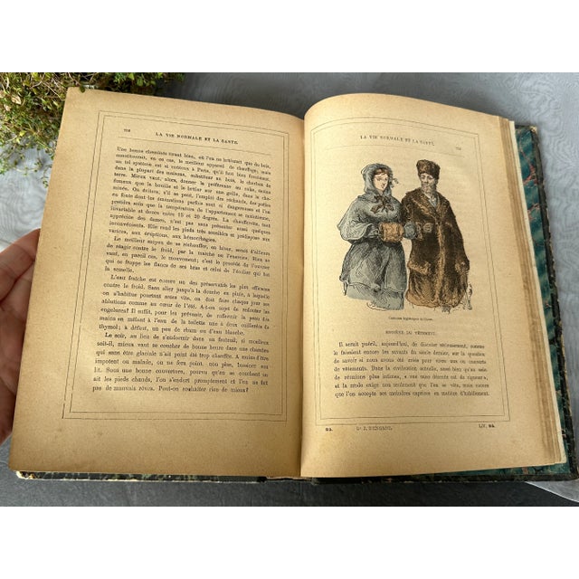 Antique Illustrated French Medical Book | Chairish