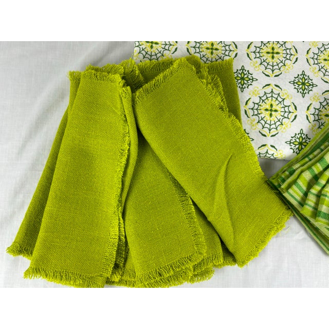 Vintage Indian Table Linens, Set of 17 | Chairish