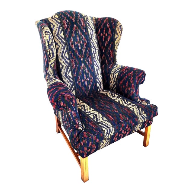 Bob Timberlake Wingback Chair Lodge Cabin Rustic Oversized | Chairish