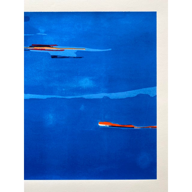 Helen Frankenthaler Vintage Abstract Expressionist Extra Large Fine Art ...