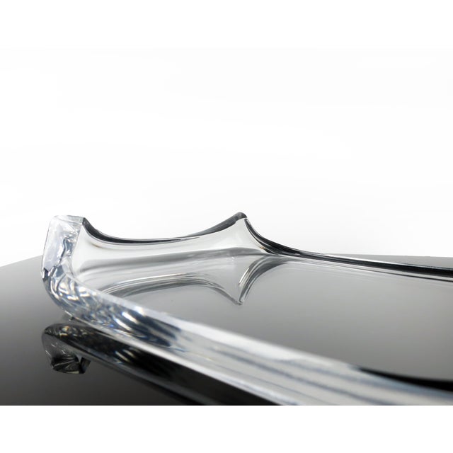 Astrolite Lucite Platter by Ritts Co. Of Los Angeles | Chairish