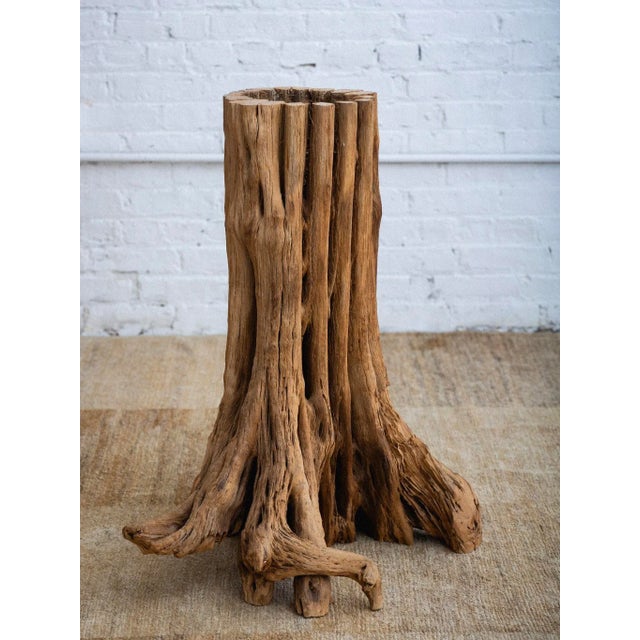 Saguaro Cactus Dining Table With Glass Top | Chairish