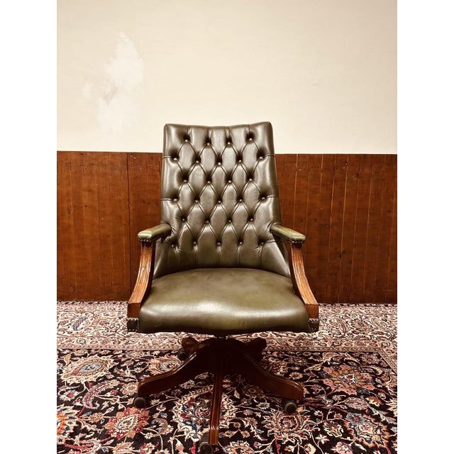 Chesterfield president chair store