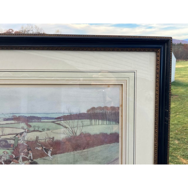 Cecil Alden 19th Century English Traditional Hunt Print in Archival ...