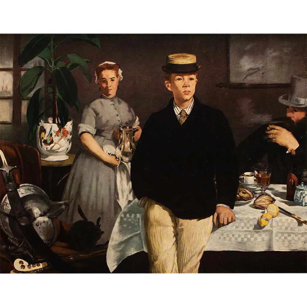 1953 After Edouard Manet "Luncheon in the Studio" First Edition Full ...