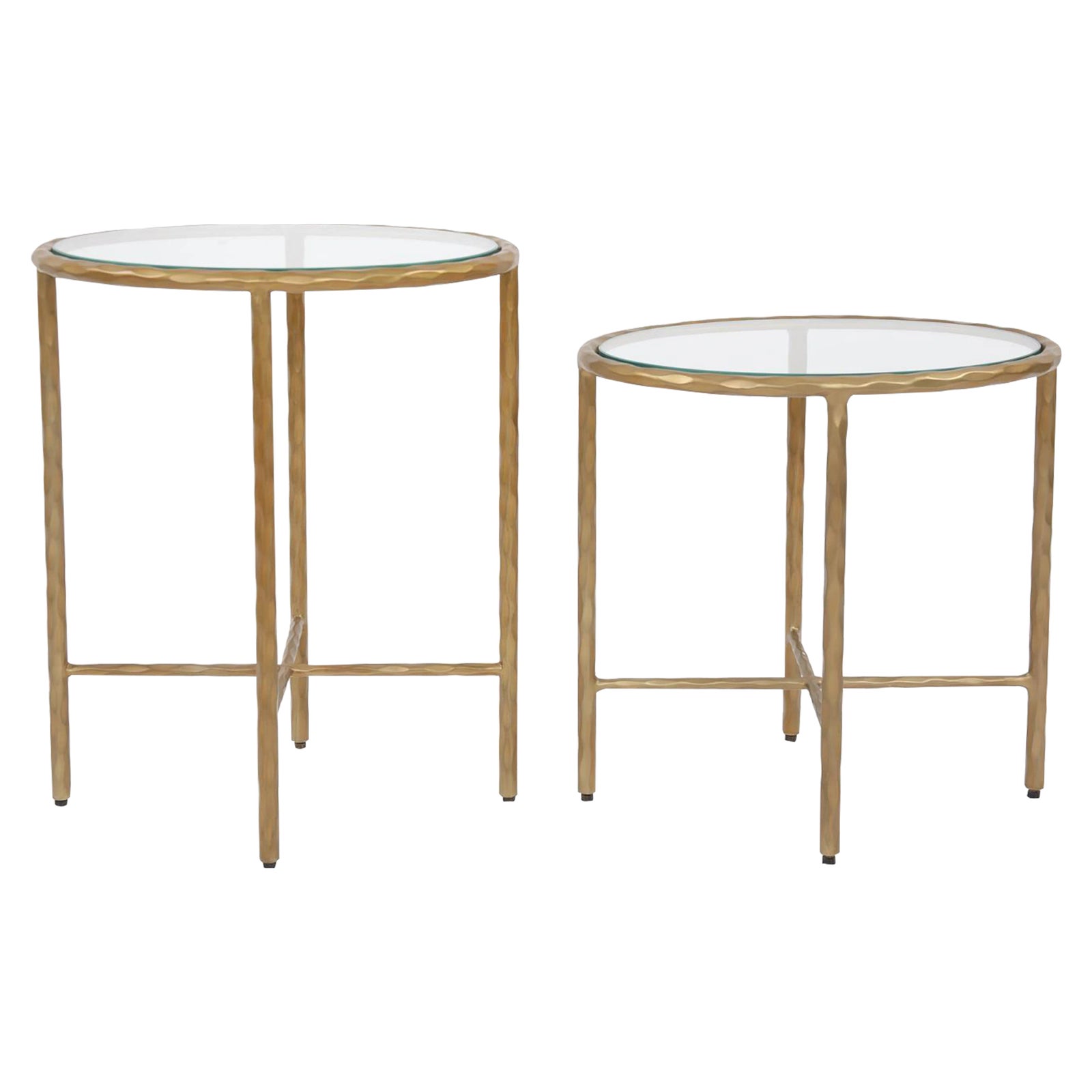 Tetro Oval Nesting Tables - Pair | Chairish