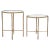 Tetro Oval Nesting Tables - Pair | Chairish