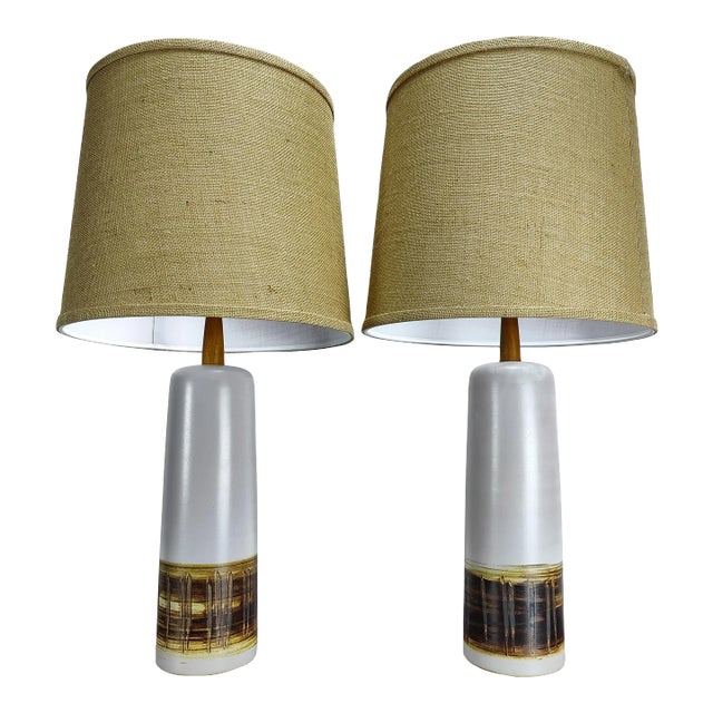1960s Gordon & Jane Martz Table Lamps for Marshall Studio - a Pair ...