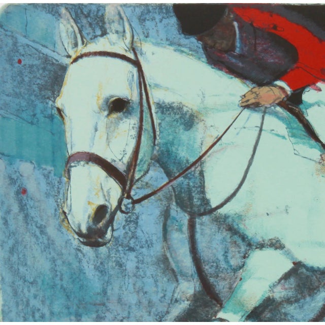 Jim Jonson Jumper Lithograph | Chairish