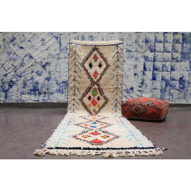 Moroccan Berber Runner-2′11″ × 9′3″ | Chairish