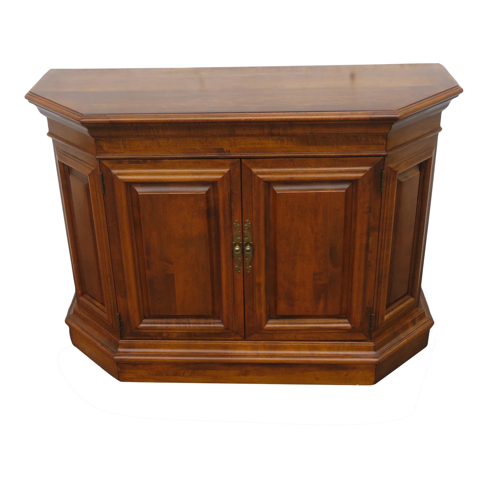 Ethan Allen Server Console Entry Table Cabinet 5679 | Chairish