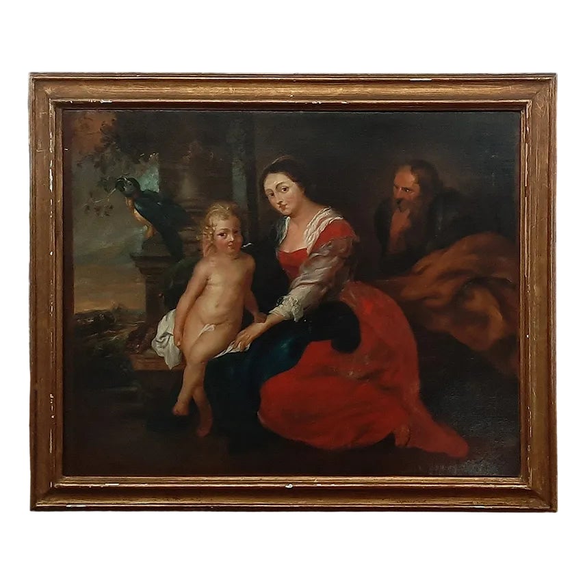 Pierre-Paul Rubens, The Holy Family Known as the Virgin and the Parrot ...