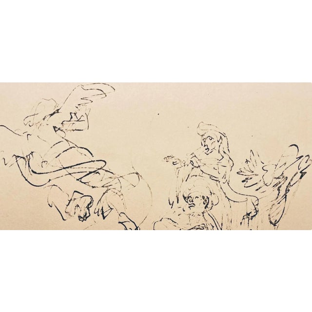 Rembrandt, The Sacrifice of Manoah, Drawings for the Bible (after) 1947 ...