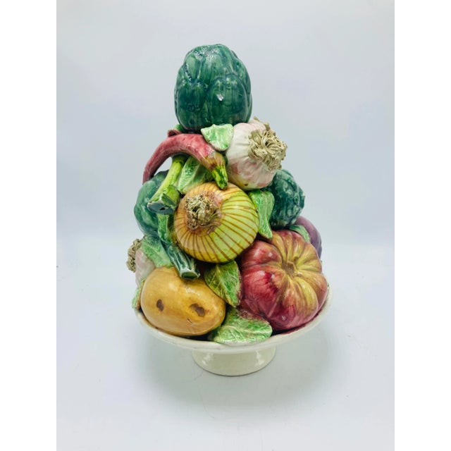 Vegetable Ceramic Topiary | Chairish