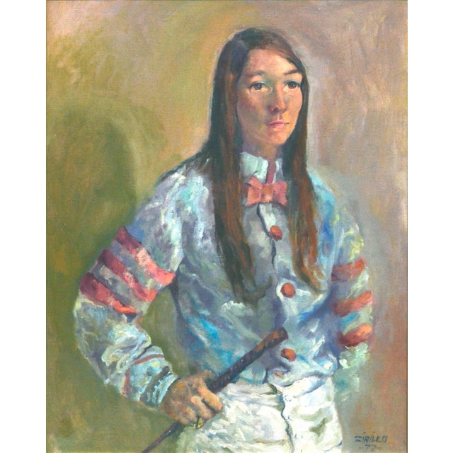 Robert Zirillo Robyn Smith (Astair) Female Jockey, 1972 Impressionist ...