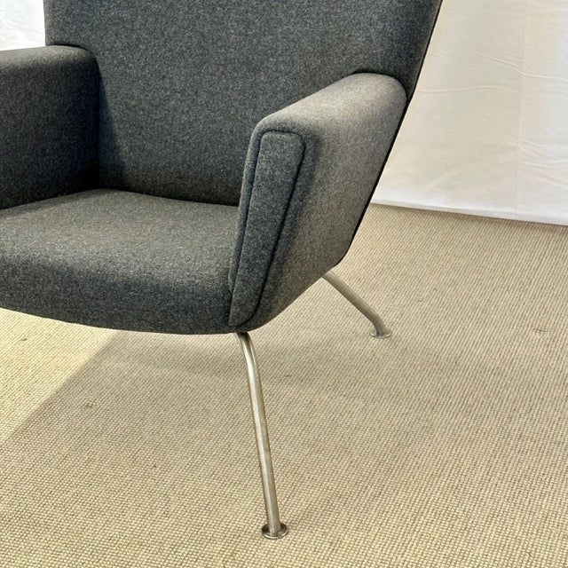 Mid-Century Modern Wing / Lounge Chair by Hans Wegner for Carl Hansen ...