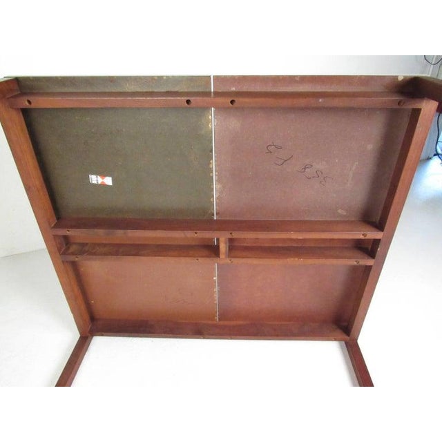 Vintage Modern Black and White Coffee Table by Lewis Butler for Knoll ...