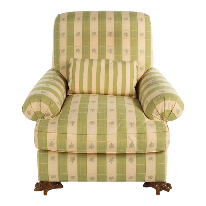 Early 21st Century Mackenzie-Childs Style Contemporary Arm Chair | Chairish