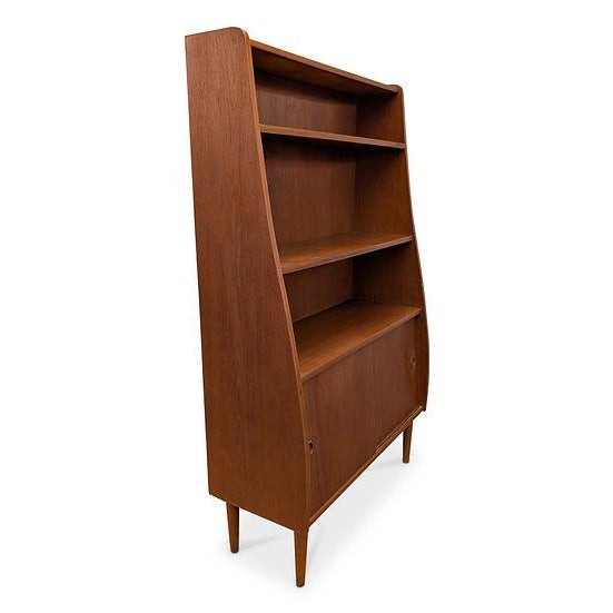 1950s Teak Bookcase | Chairish