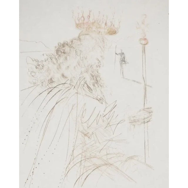 Salvador Dali, King Lear, Original Engraving | Chairish