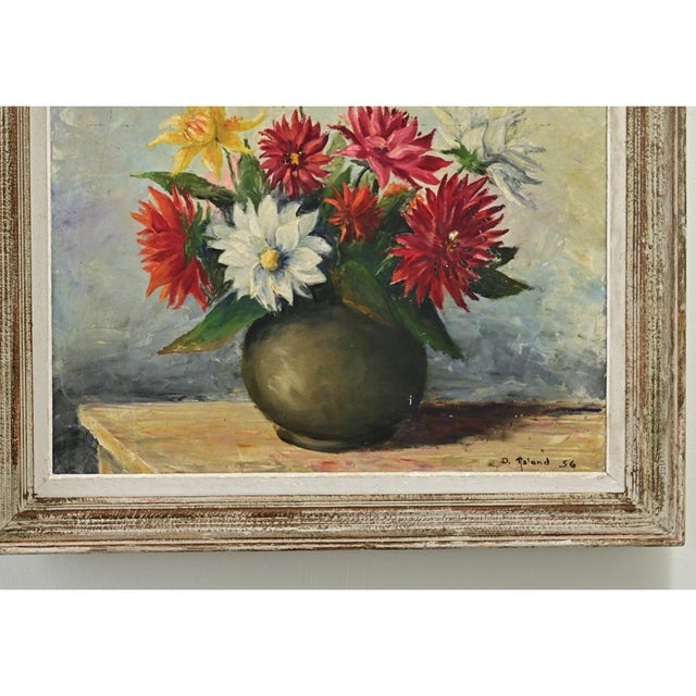 French Vintage Framed Still Life | Chairish