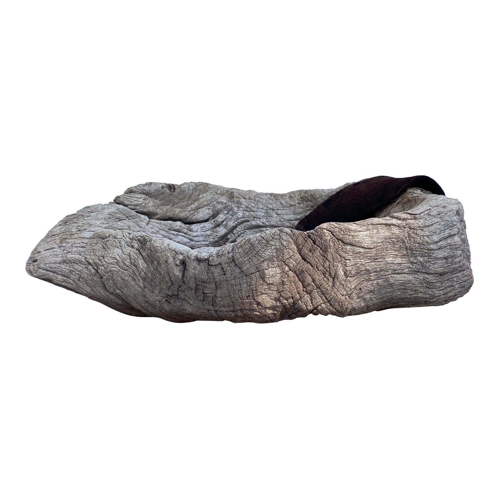 Primitive Rustic Antique Wooden Trough | Chairish