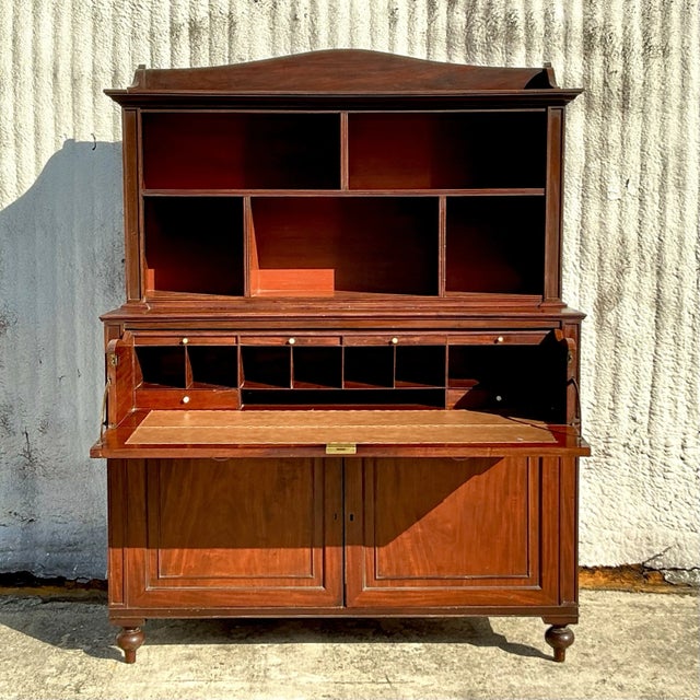 Traditional 19th Century Butlers Desk | Chairish