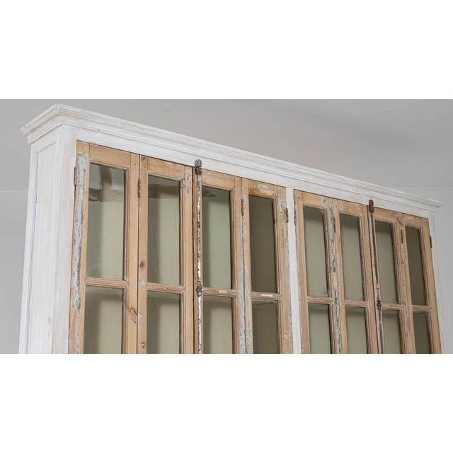 Vintage Northern African Window Wooden Vitrine | Chairish