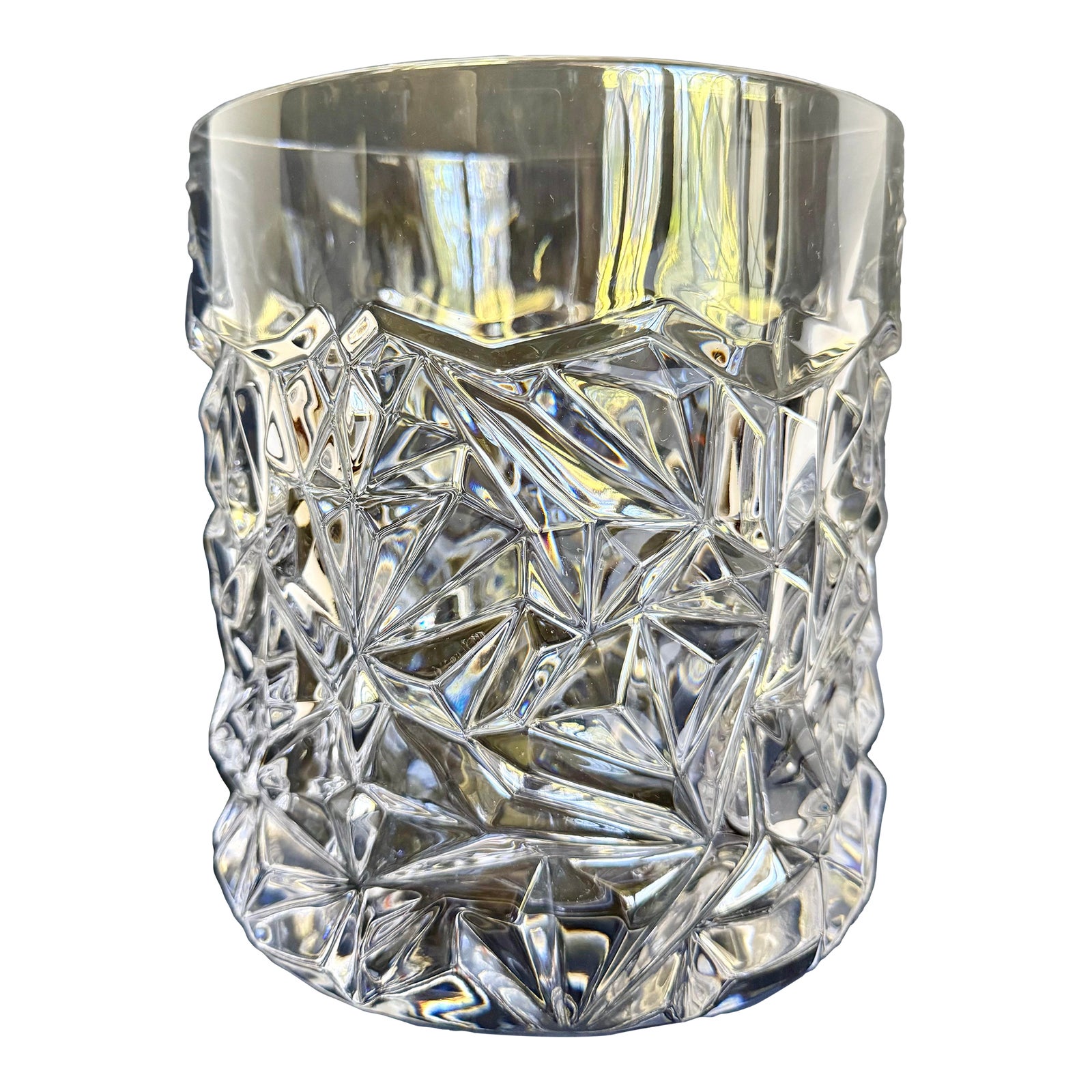 Tiffany & Co. "Rock Cut" Crystal Champagne Ice Bucket | Chairish