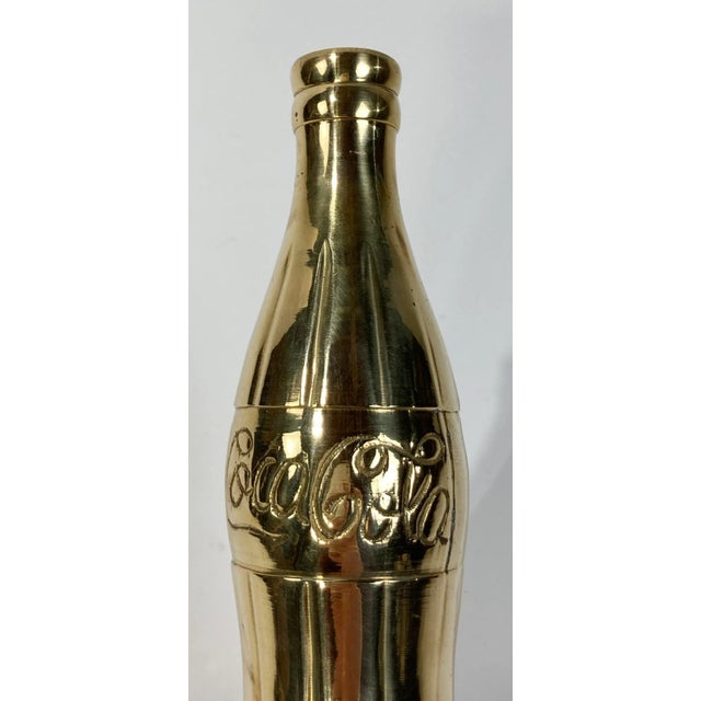 Vintage Brass Coca Cola Bottle Chairish